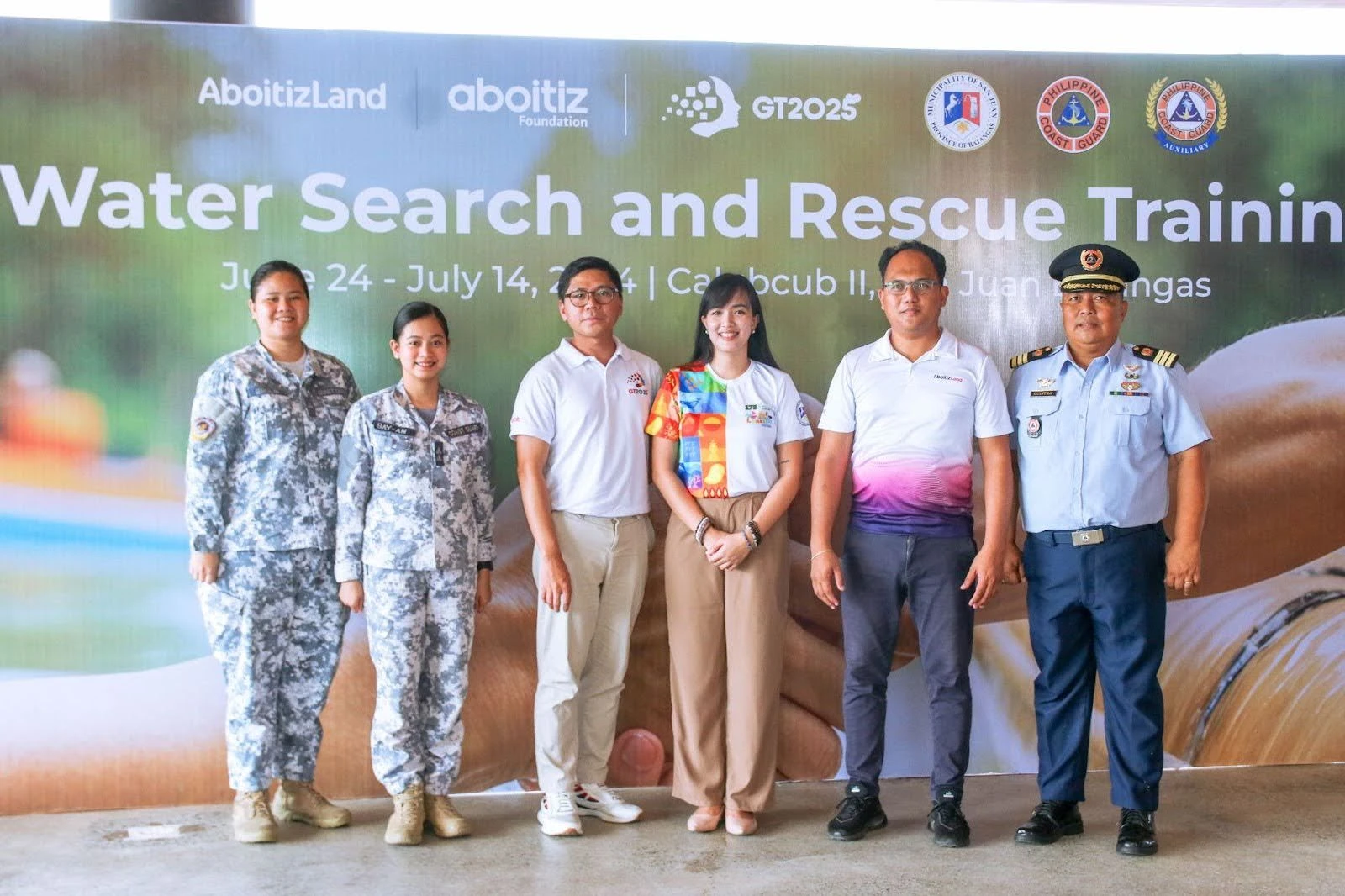 Aboitiz Land Invests in Training for Water Search and Rescue and Basic ...